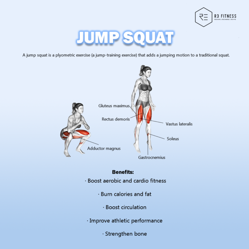 5 Benefits Of Jump Squat R3 Fitness